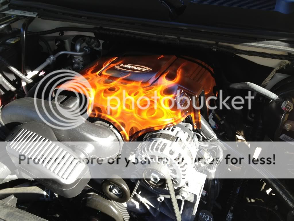 Engine Cover Painted | Chevy Silverado and GMC Sierra Forum